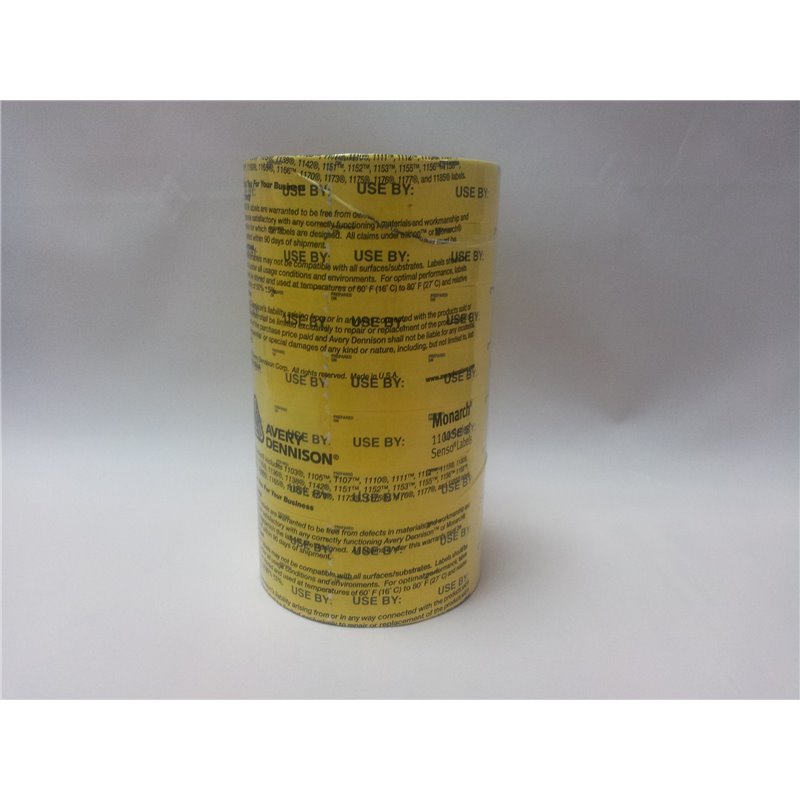 12,000 Monarch Paxar 1152 Price Gun Labels White Permanent